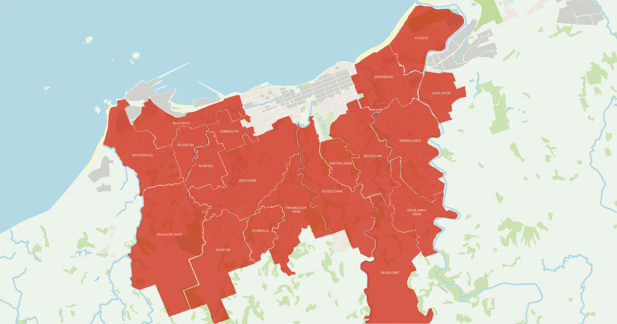 New Plymouth and its suburbs explained - McDonald Real Estate